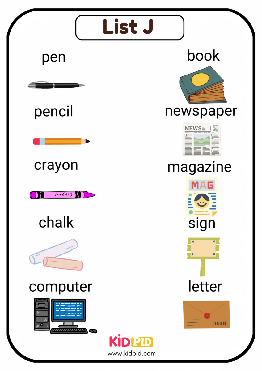 Fry Sight Words for Kids - Kidpid