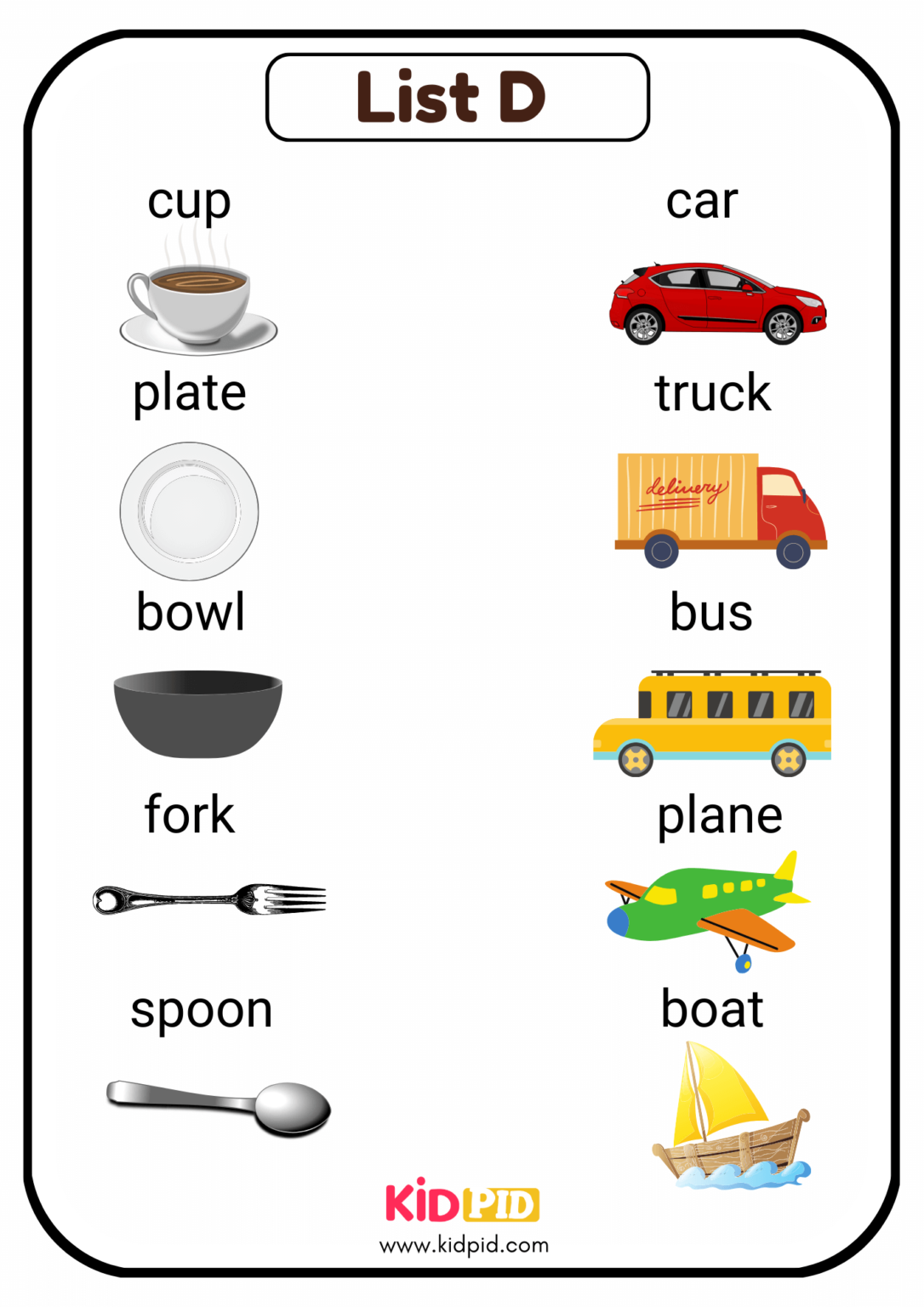 Fry Sight Words for Kids - Kidpid
