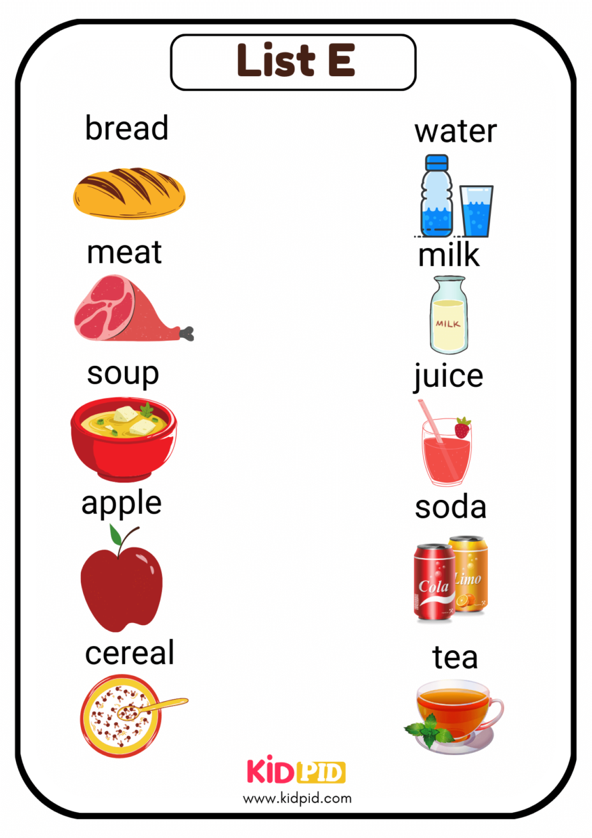 Fry Sight Words for Kids - Kidpid