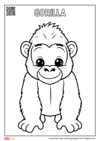 Wild Animal Coloring Pages For Kids - Kidpid