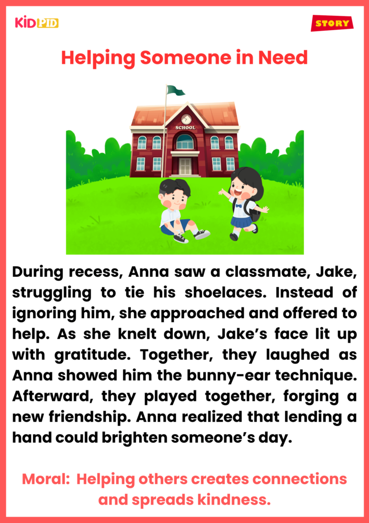 Everyday Life and Friendship Short Stories With Moral For Children - Kidpid
