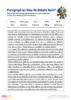 Paragraph on 'How Do Robots Work?' - Kidpid