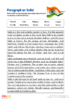 Paragraph on 'India' - Kidpid