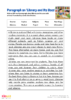 Paragraph on 'Library and Its Uses' - Kidpid