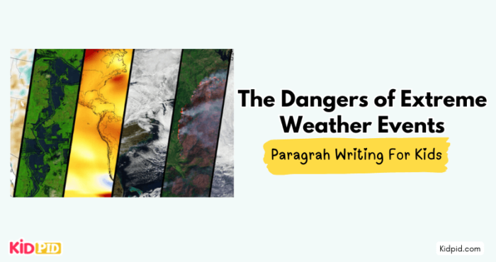 Paragraph on 'The Dangers of Extreme Weather Events' - Kidpid
