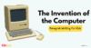 Paragraph on 'The Invention of the Computer' - Kidpid