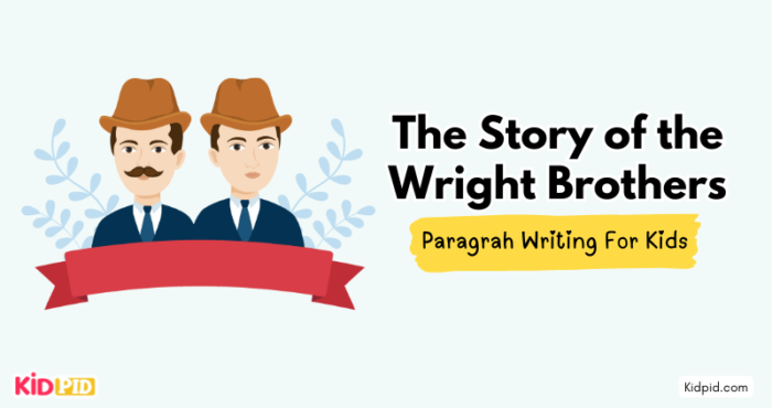 Paragraph on 'The Story of the Wright Brothers' - Kidpid