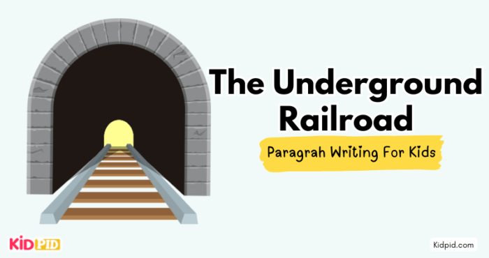 Paragraph on 'The Underground Railroad' - Kidpid