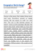 Paragraph on 'What is Energy?' - Kidpid