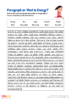 Paragraph on 'What is Energy?' - Kidpid