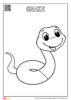 Reptiles Coloring Pages For Kids - Kidpid