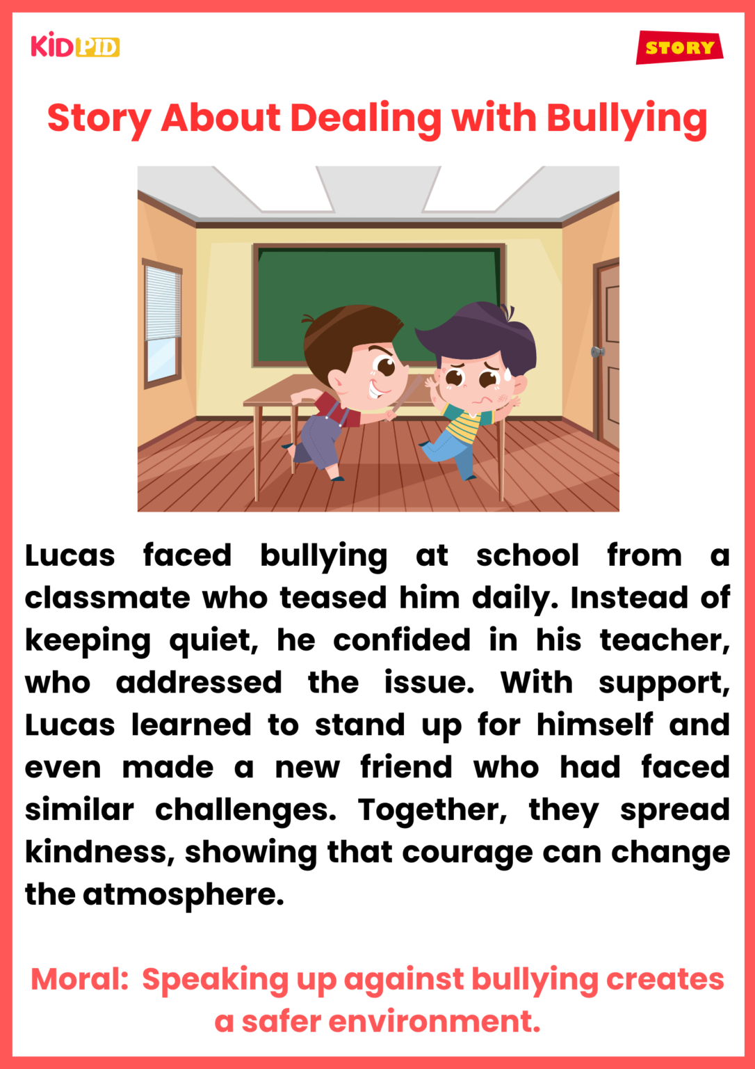 Everyday Life and Friendship Short Stories With Moral For Children - Kidpid