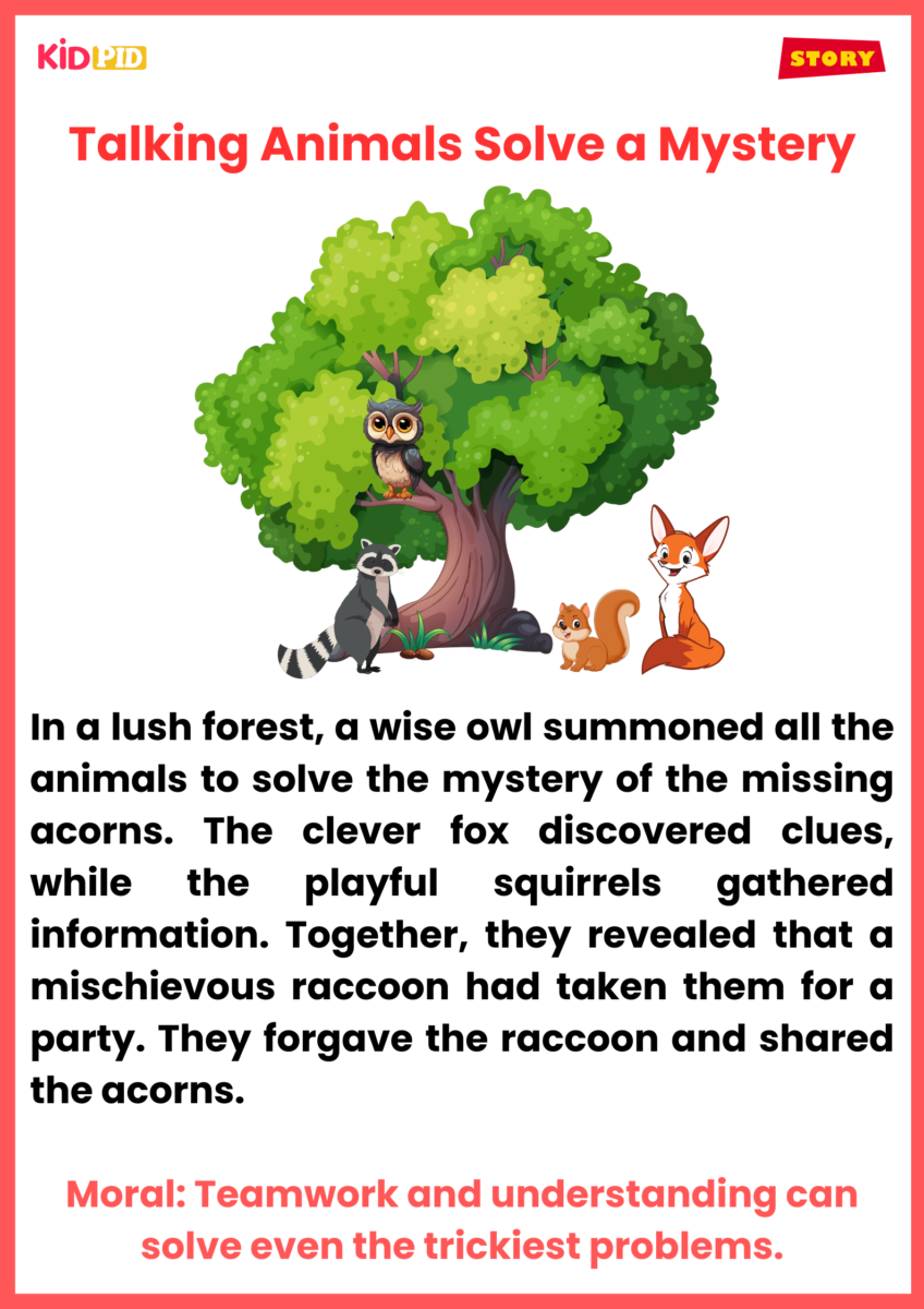 Best Animal Short Stories with Moral For Kids - Kidpid