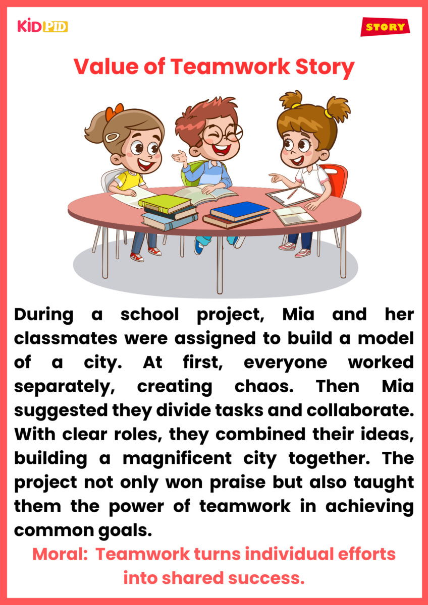 Everyday Life and Friendship Short Stories With Moral For Children - Kidpid