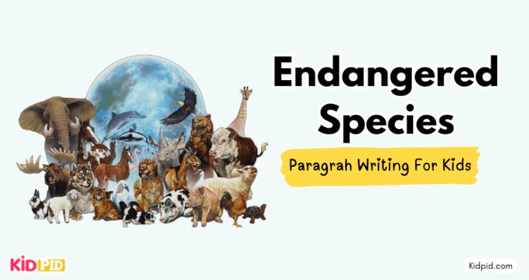 Paragraph on 'Endangered Species' - Kidpid