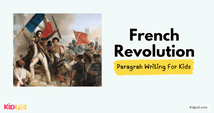 Paragraph on 'French Revolution' - Kidpid