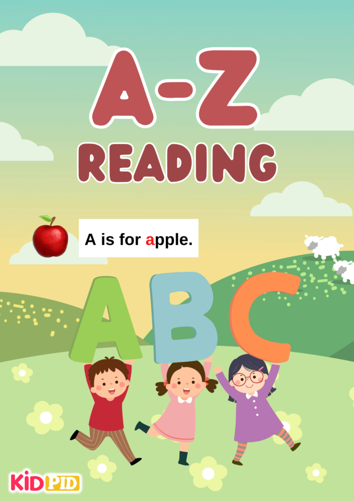 A-Z Reading Book For Kids - Kidpid