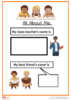 All About Me Workbook - Kidpid