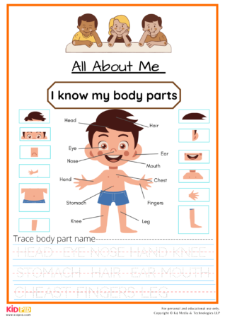 All About Me Workbook - Kidpid