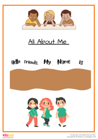 All About Me Workbook - Kidpid