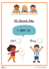 All About Me Workbook - Kidpid