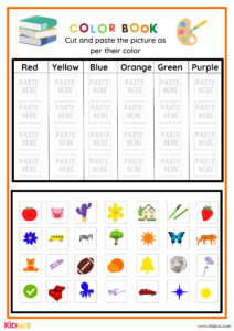 Color Activity Book to Understand Colors - Kidpid