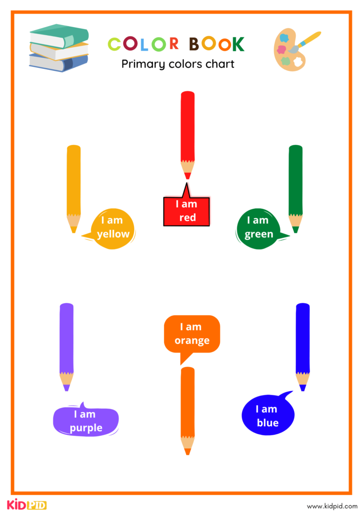 Color Activity Book to Understand Colors - Kidpid