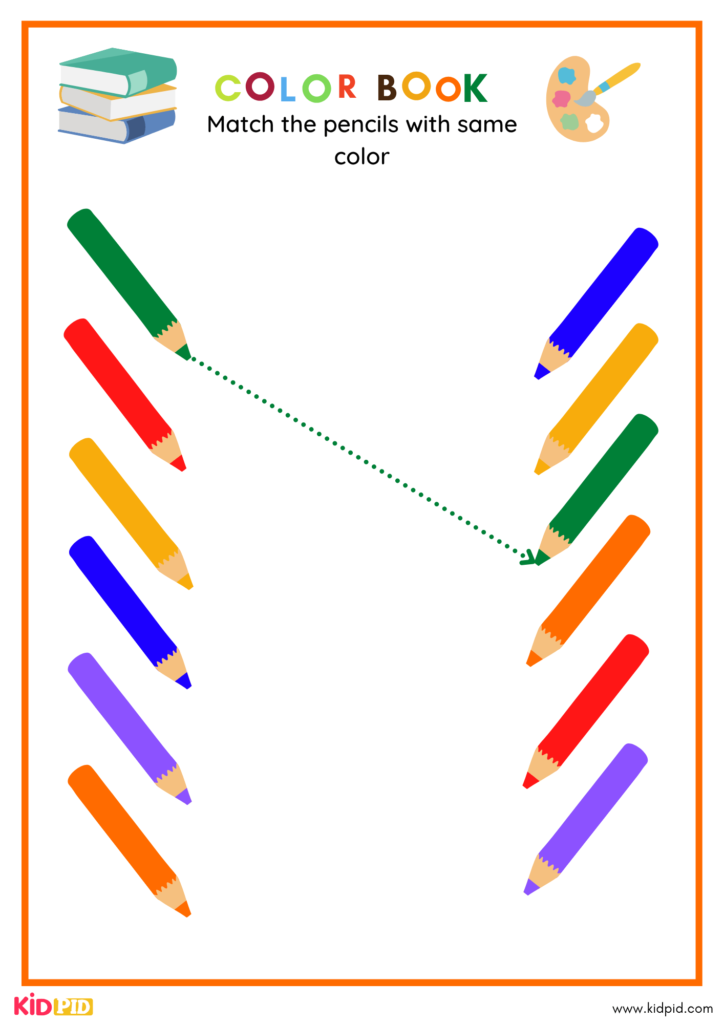 Color Activity Book to Understand Colors - Kidpid