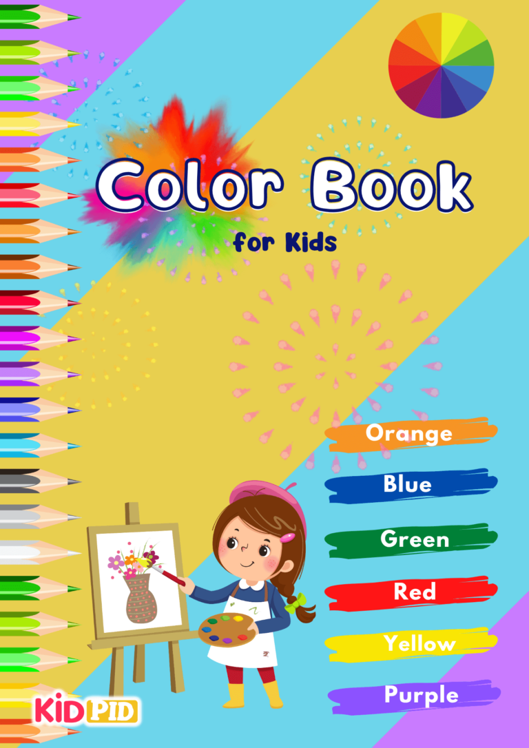 Color Activity Book to Understand Colors - Kidpid