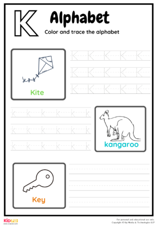 Letter Tracing Workbook - Kidpid