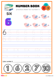 Numbers Tracing Book - Kidpid