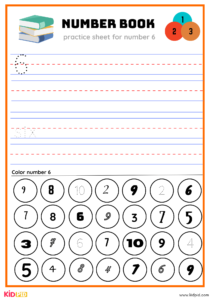 Numbers Tracing Book - Kidpid