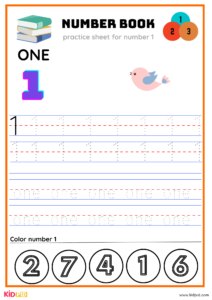 Numbers Tracing Book - Kidpid