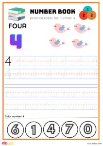 Numbers Tracing Book - Kidpid