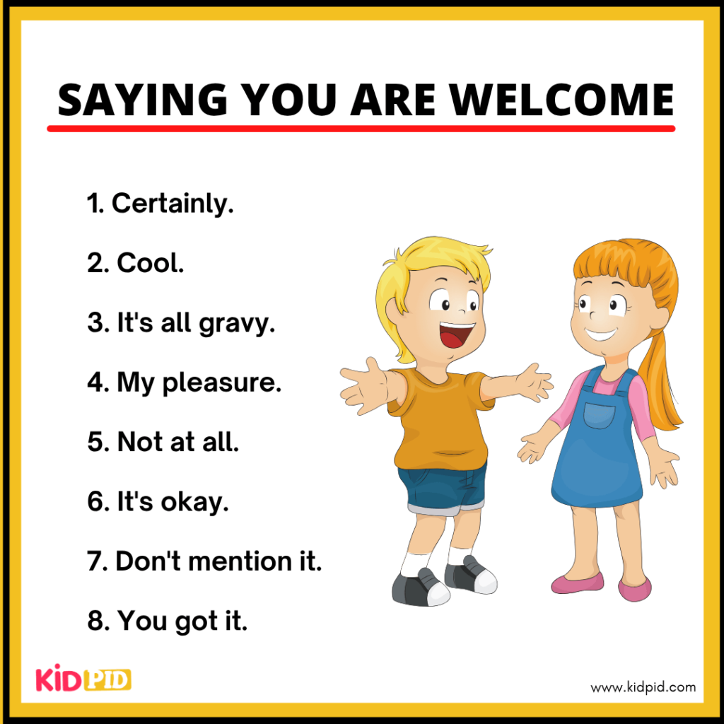 Other Ways To Say in English - Kidpid
