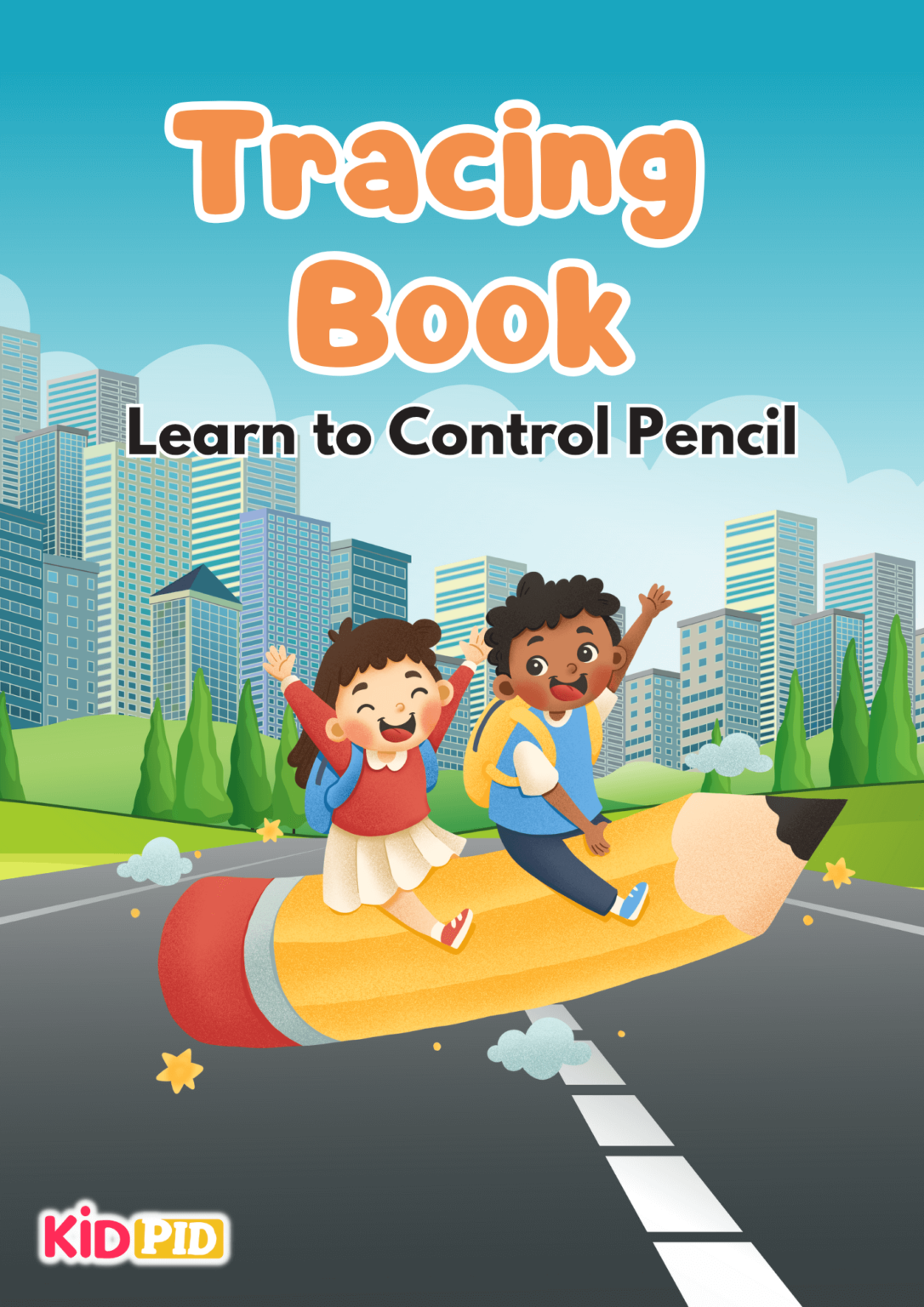 Tracing Book - Learn to Control Pencil - Kidpid