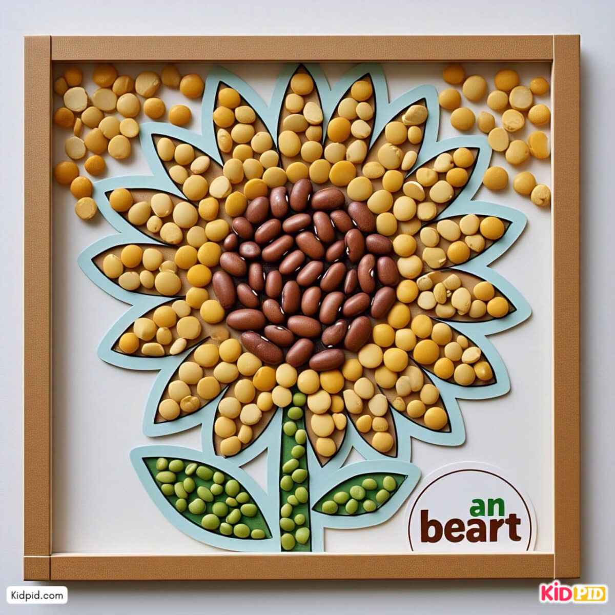 Grains and Pulses Art and Craft Projects for Kids - Kidpid