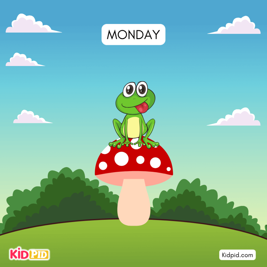 Learn the Days of the Week - Book for Kids - Kidpid