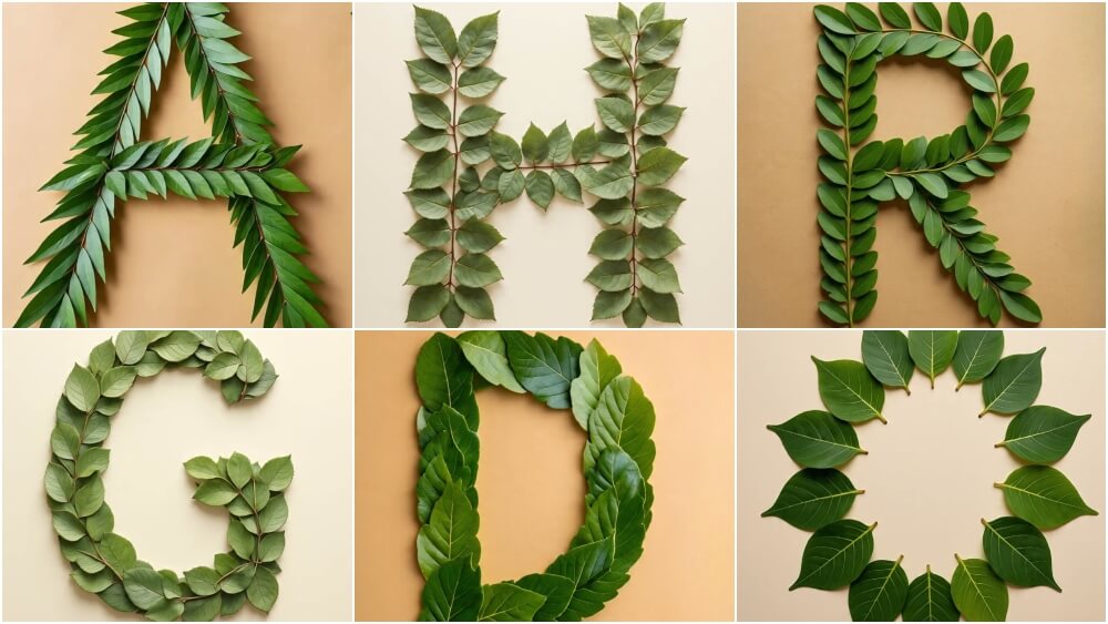 A to Z Leaf Alphabet Art & Craft Ideas - Kidpid