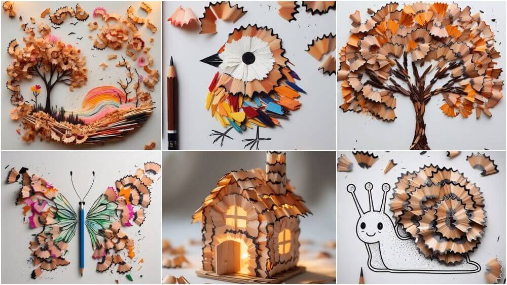 DIY Pencil Shaving Art Projects for Kids - Kidpid