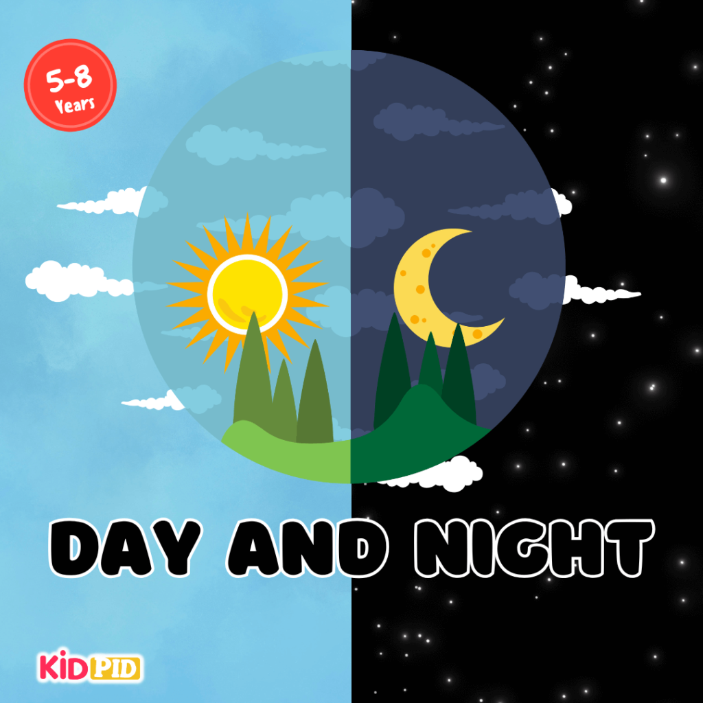 Understanding Day and Night – Fun Learning Book for Kids - Kidpid