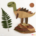 Dry Leaf Animal Art Activities for Kids - Kidpid