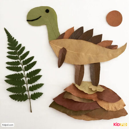 Dry Leaf Animal Art Activities for Kids - Kidpid
