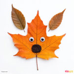 Dry Leaf Animal Art Activities for Kids - Kidpid