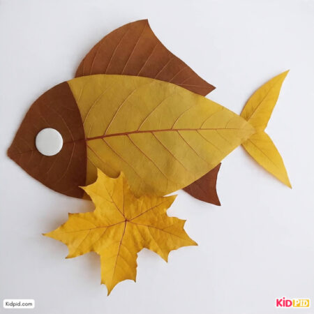 Dry Leaf Animal Art Activities for Kids - Kidpid