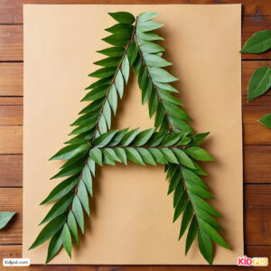 A to Z Leaf Alphabet Art & Craft Ideas - Kidpid