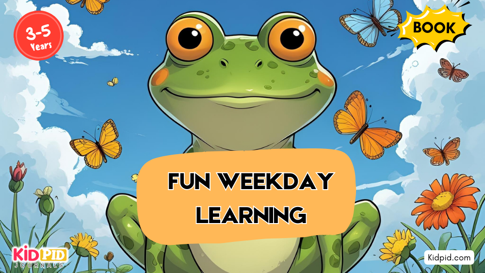 Learn the Days of the Week - Book for Kids - Kidpid