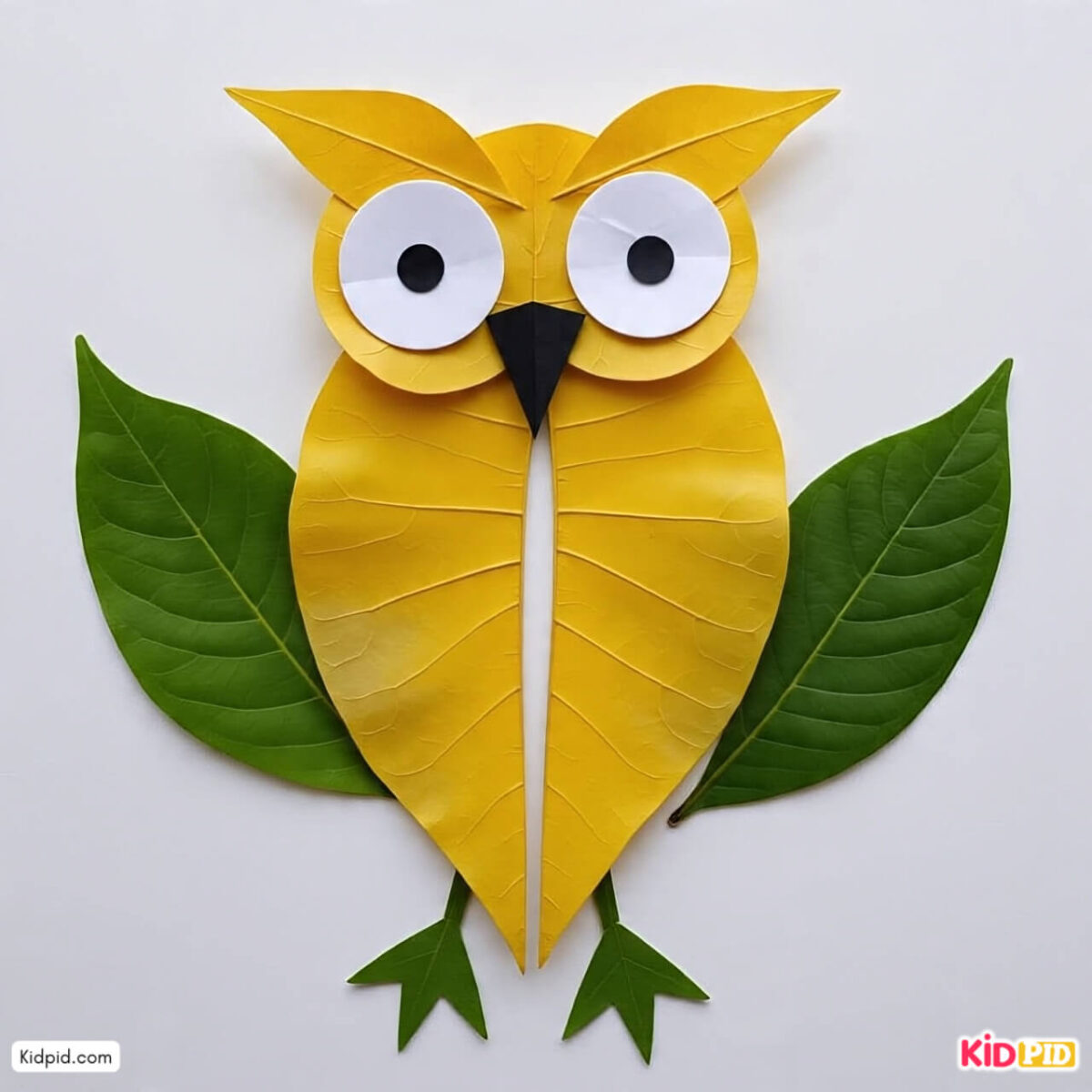 Dry Leaf Animal Art Activities for Kids - Kidpid