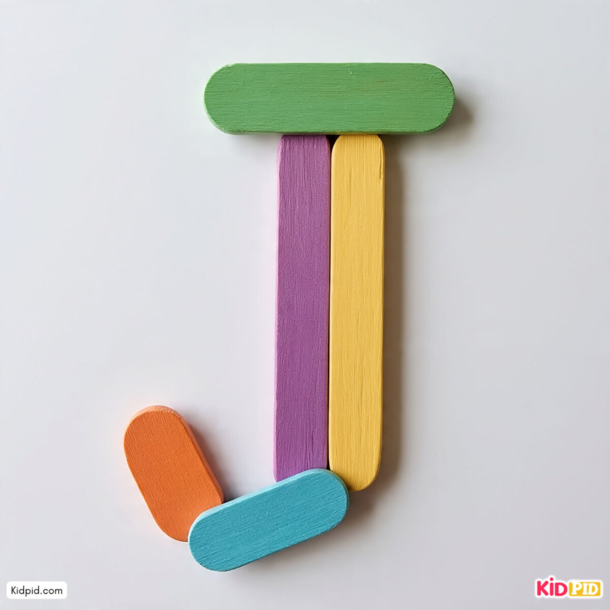 Popsicle Sticks Letter Crafts A to Z - Kidpid