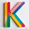 Popsicle Sticks Letter Crafts A to Z - Kidpid